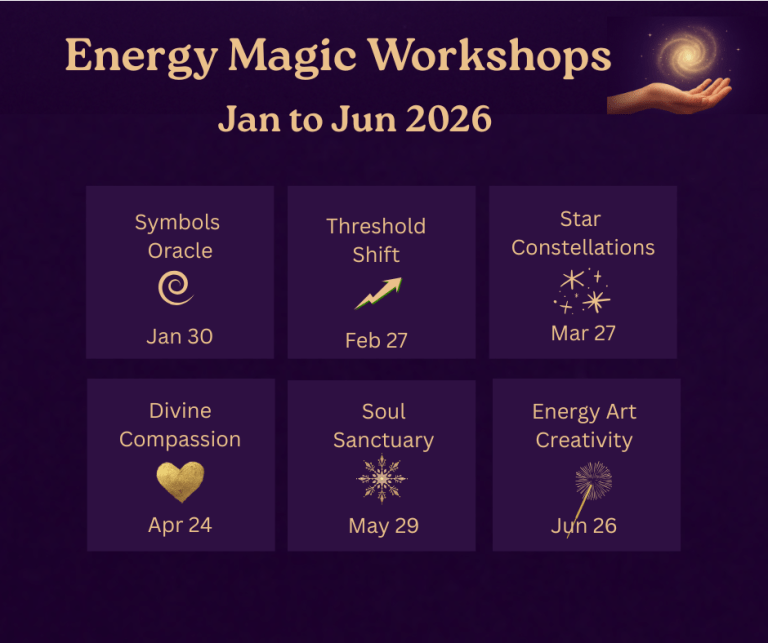 Energy Magic Workshop Series (Jan to Dec 2026) – Sandra Hillawi